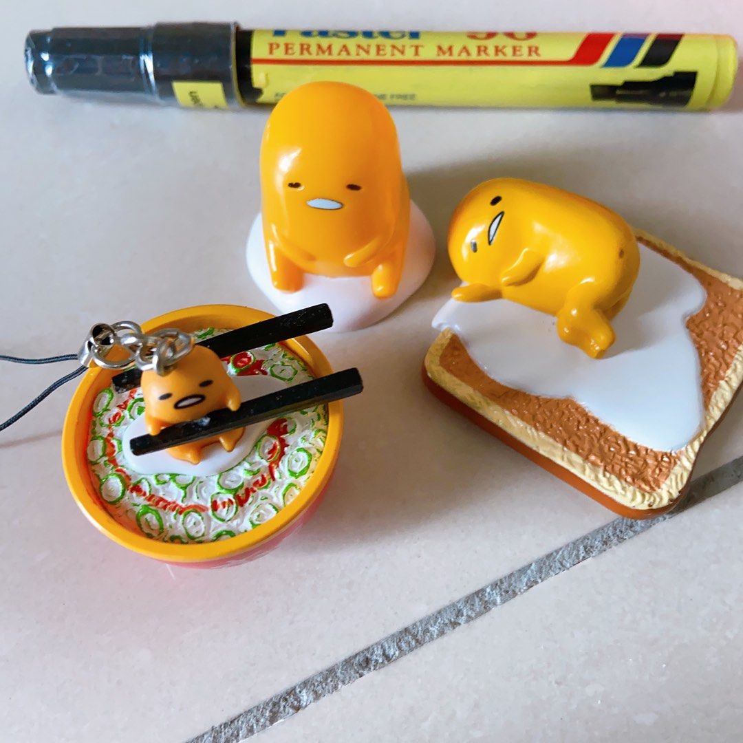 Gudetama toys set (clearance item), Hobbies & Toys, Toys & Games on ...