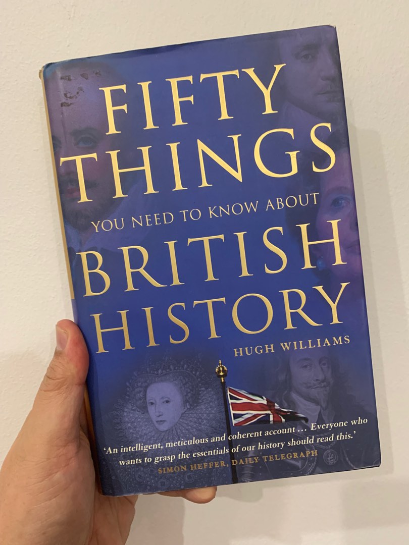 HARDCOVER BOOK: Fifty Things You Need to Know about British History by ... HARDCOVER BOOK: Fifty Things You Need to Know about British History by ...