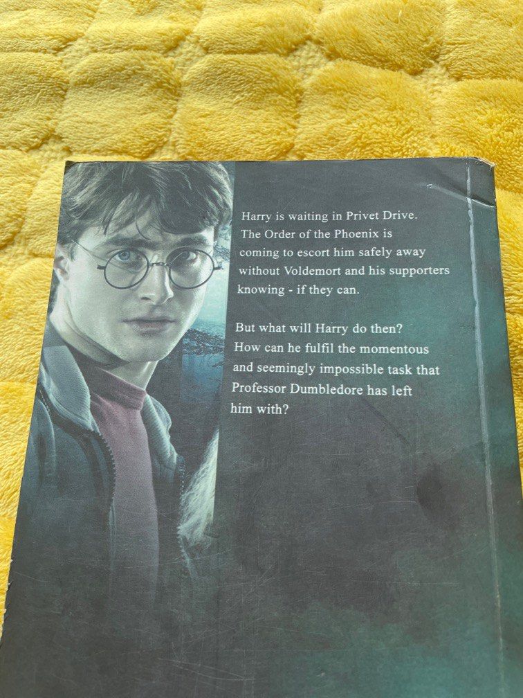Harry Potter the deathly hallows, Hobbies & Toys, Books & Magazines, Fiction & Non-Fiction on ...
