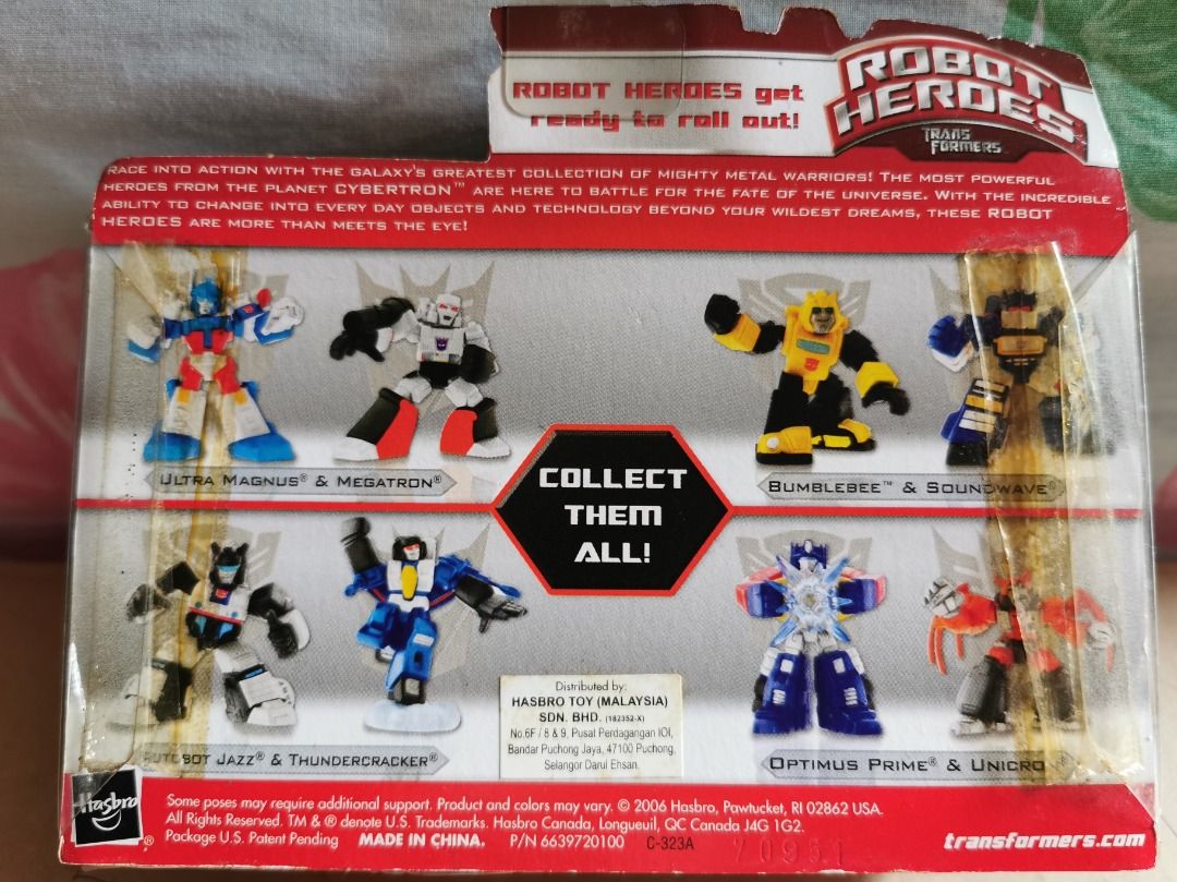 Hasbro Transformer Robot Heroes Optimus Prime & Unicron, Hobbies & Toys ...