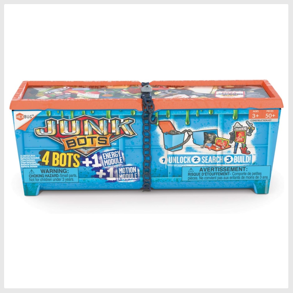 HEXBUG JUNKBOTS - Industrial Dumpster Assortment Kit - Surprise Toys in ...