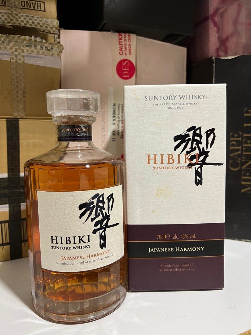 Hibiki Suntory Whisky, Food & Drinks, Alcoholic Beverages on Carousell