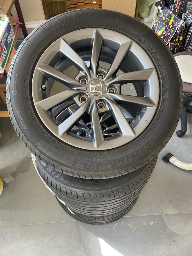 Honda Civic 16 inch rim, Car Accessories, Tyres & Rims on Carousell