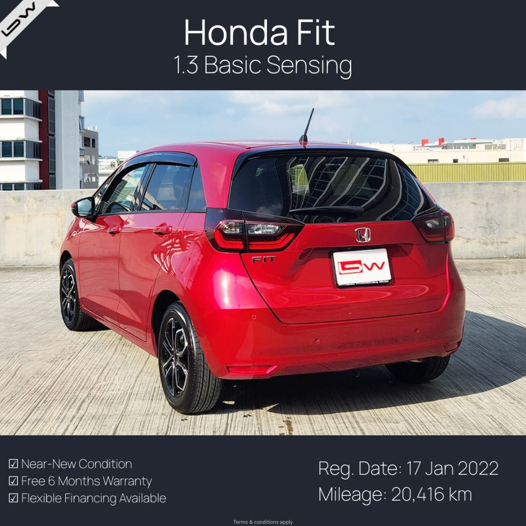 Honda Fit 1.3 Honda Sensing (A), Cars, Used Cars on Carousell