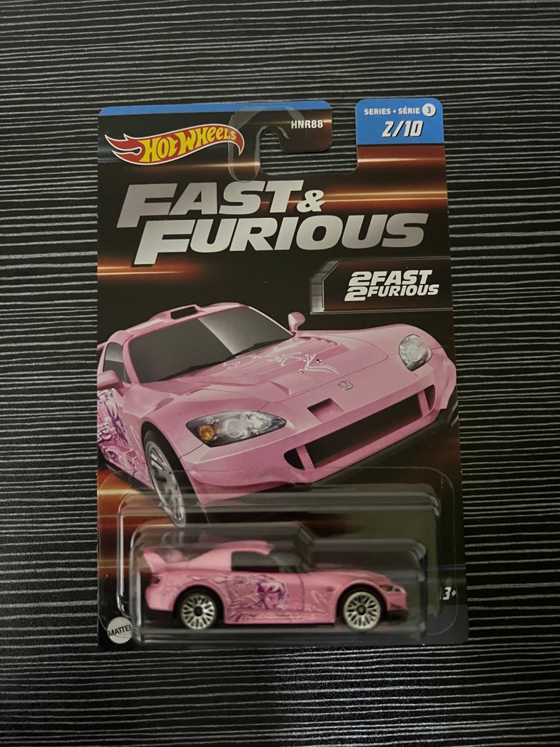 Hot Wheels Honda S2000 'Suki' Fast And Furious, Hobbies & Toys, Toys & Games on Carousell