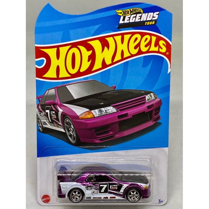 Hot Wheels NISSAN SKYLINE GTR R32 Spectraflame Purple Legends Tour ...