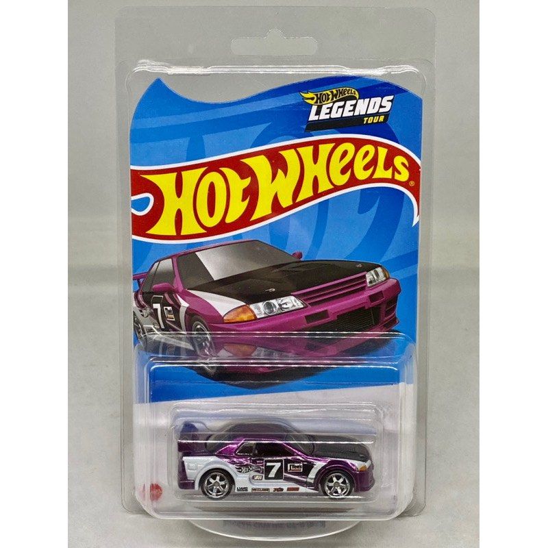 Hot Wheels NISSAN SKYLINE GTR R32 Spectraflame Purple Legends Tour ...