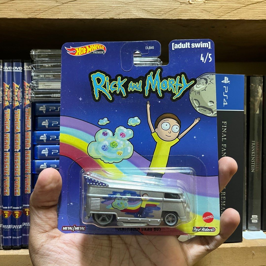 Hotwheels Volkswagen Drag Bus Rick and Morty, Hobbies & Toys, Toys ...