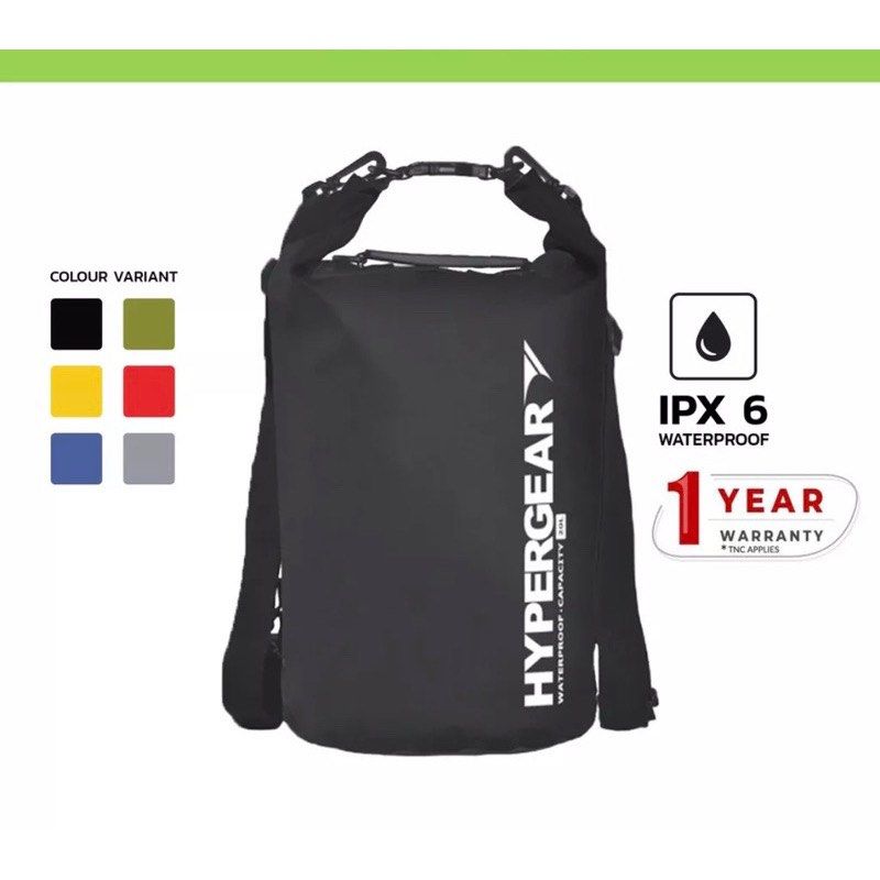 Hypergear Dry Bag 20L - Black (100% Original + 1 Year Warranty), Women ...