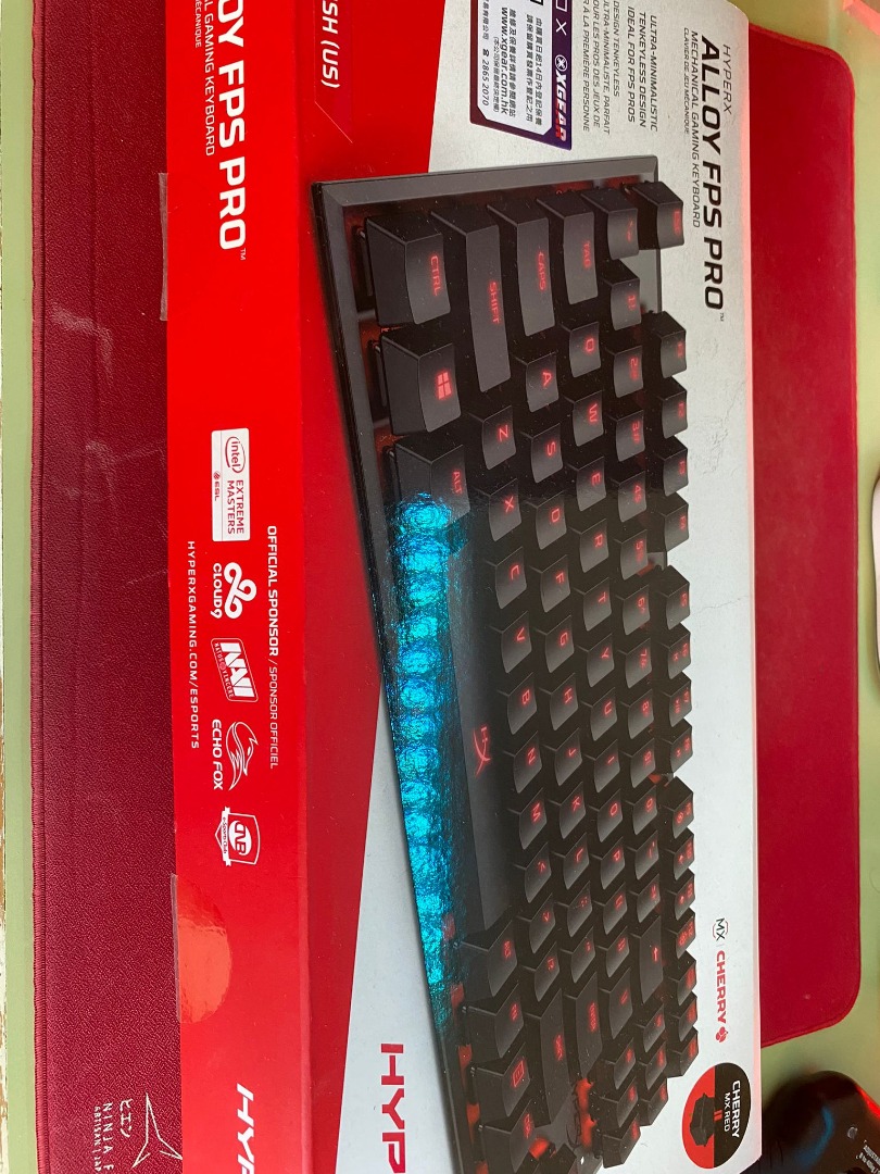 HyperX Alloy FPS PRO (Cherry MX Red), 電腦＆科技, 電腦周邊及配件, 電腦鍵盤及相關產品 - Carousell