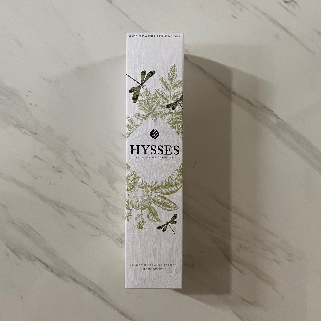 Hysses Home Scent Reed Diffuser Bergamot Frankincense 60ml, Furniture ...