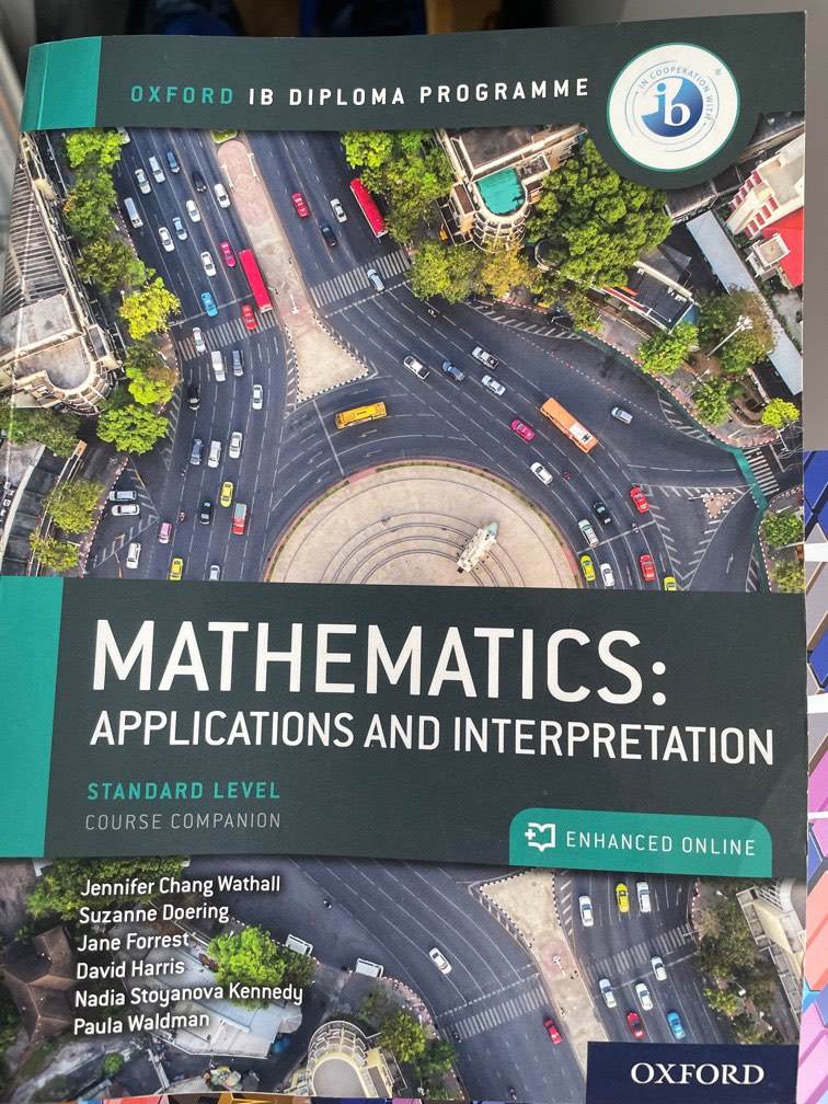 IB math applications and interpretation textbook, Hobbies & Toys, Books ...