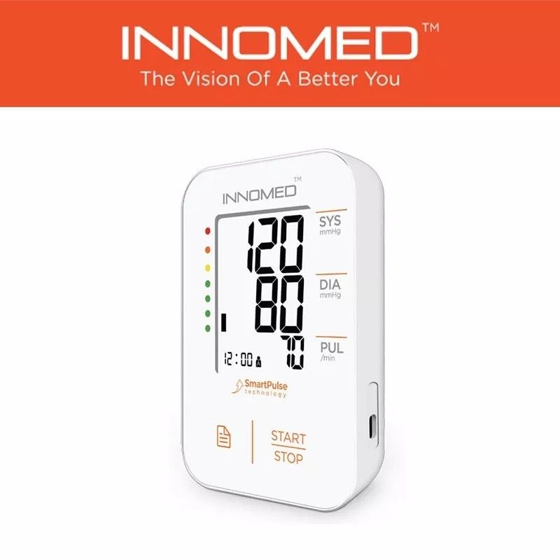 Innomed Blood Pressure Monitor M2, Health & Nutrition, Medical Supplies ...