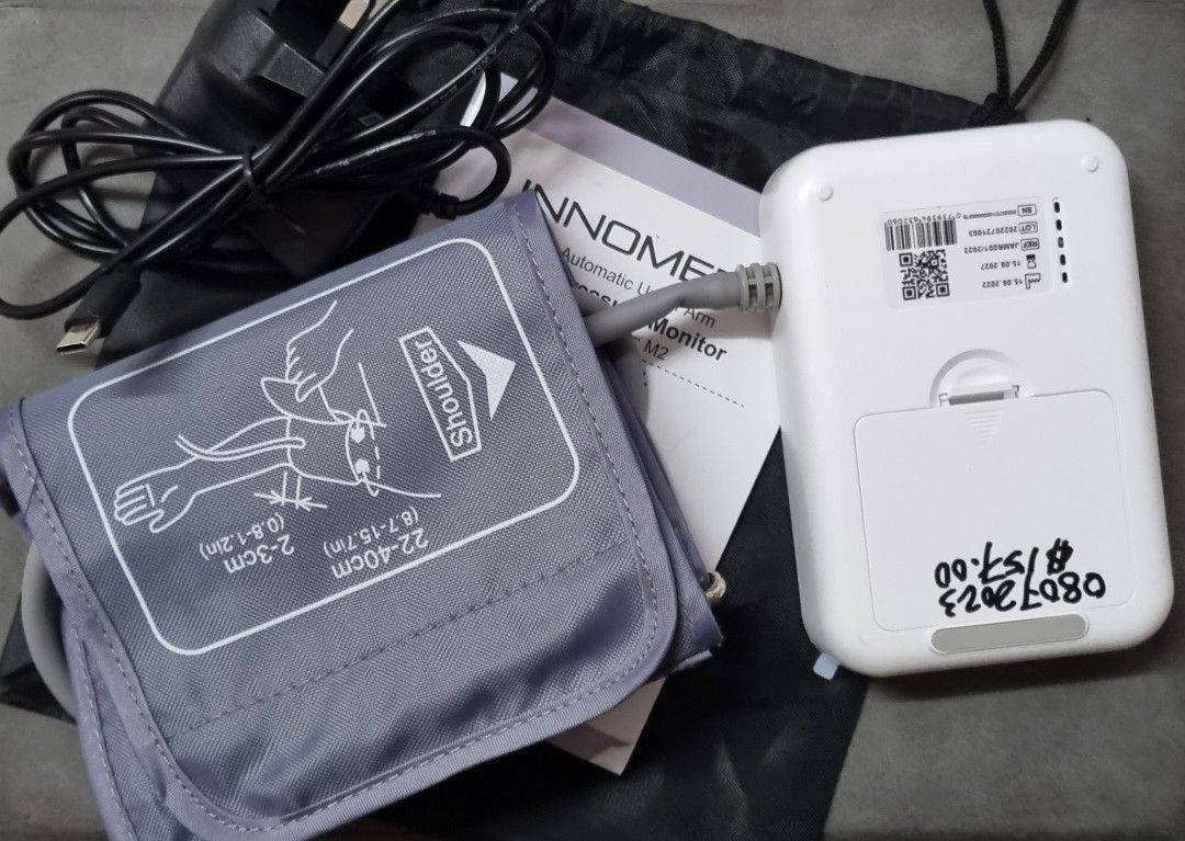 Innomed Blood Pressure Monitor M2, Health & Nutrition, Medical Supplies ...