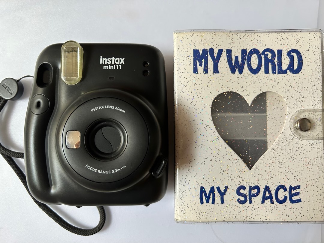 Instax Mini 11 Black with free Mini Album on Carousell