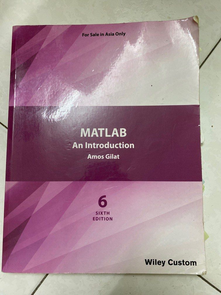 Introduction To Matlab 6th Edition Hobbies And Toys Books And Magazines Textbooks On Carousell