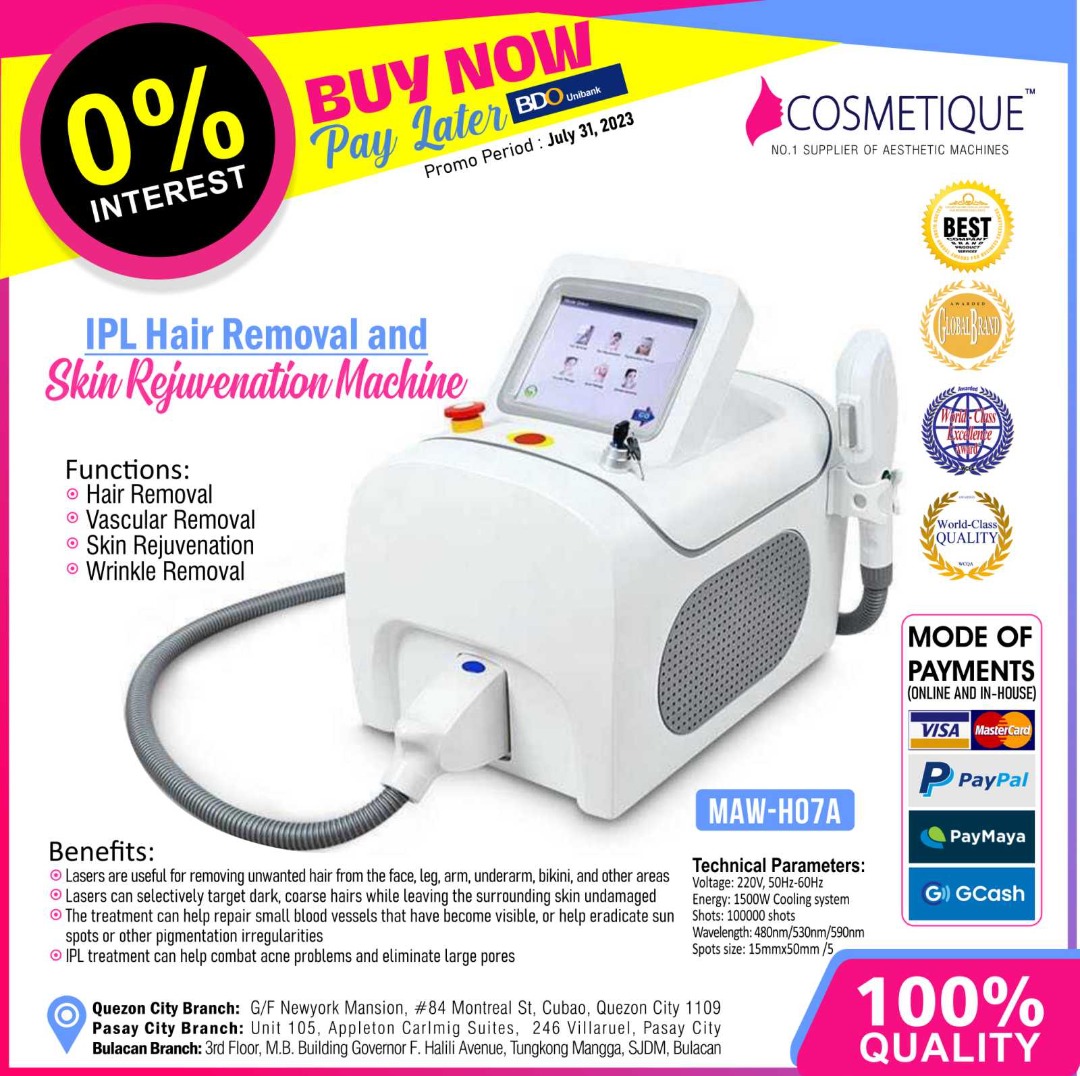 IPL Hair Removal & Skin Rejuvenation Machine on Carousell
