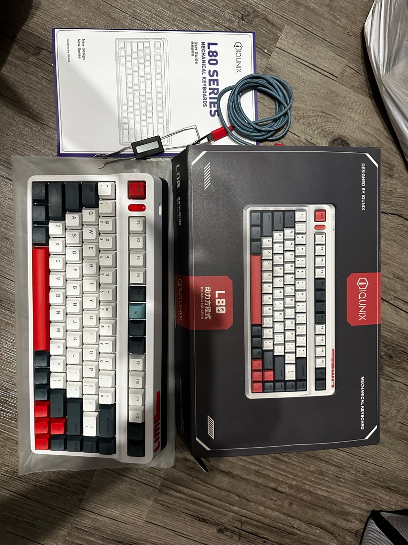 IQUNIX L80 gaming mechanical keyboard 80%, Computers & Tech, Parts ...