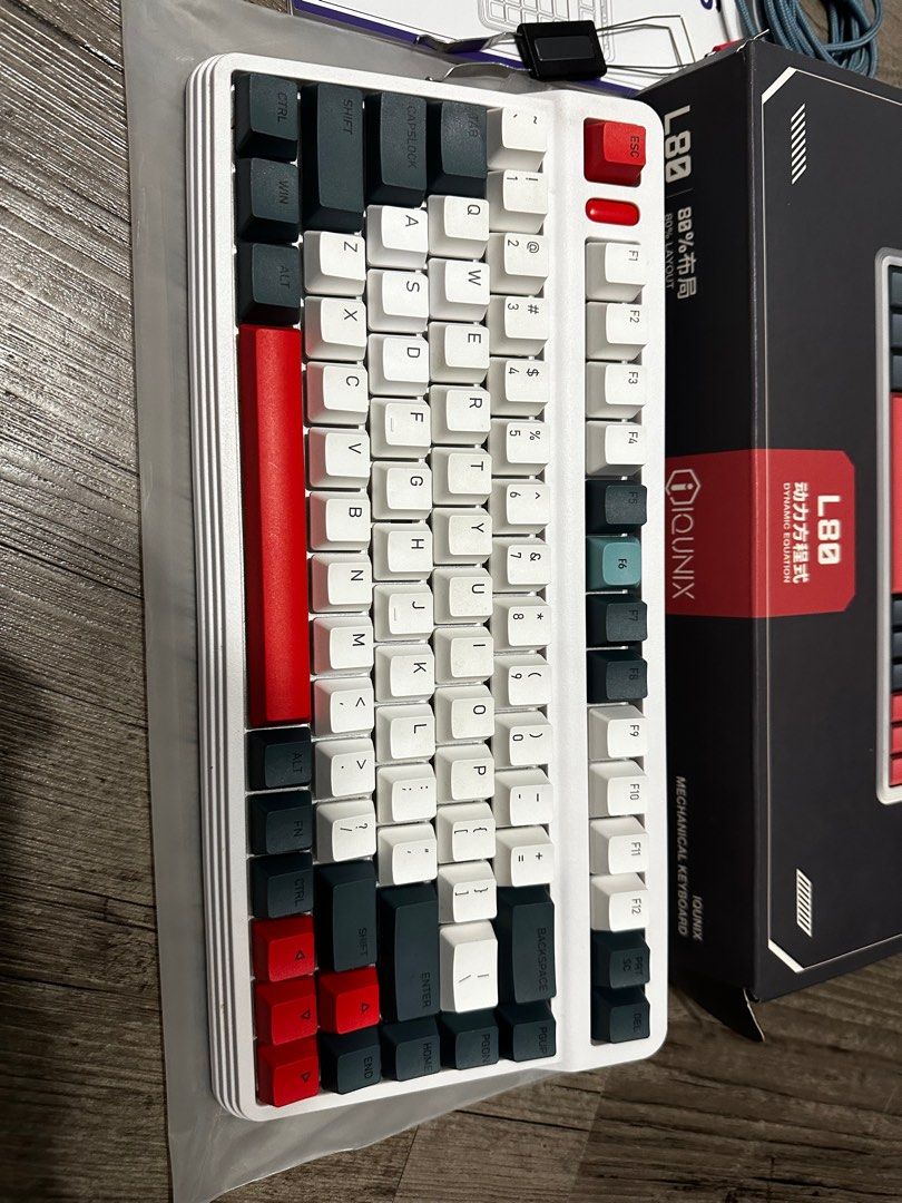 IQUNIX L80 gaming mechanical keyboard 80%, Computers & Tech, Parts ...