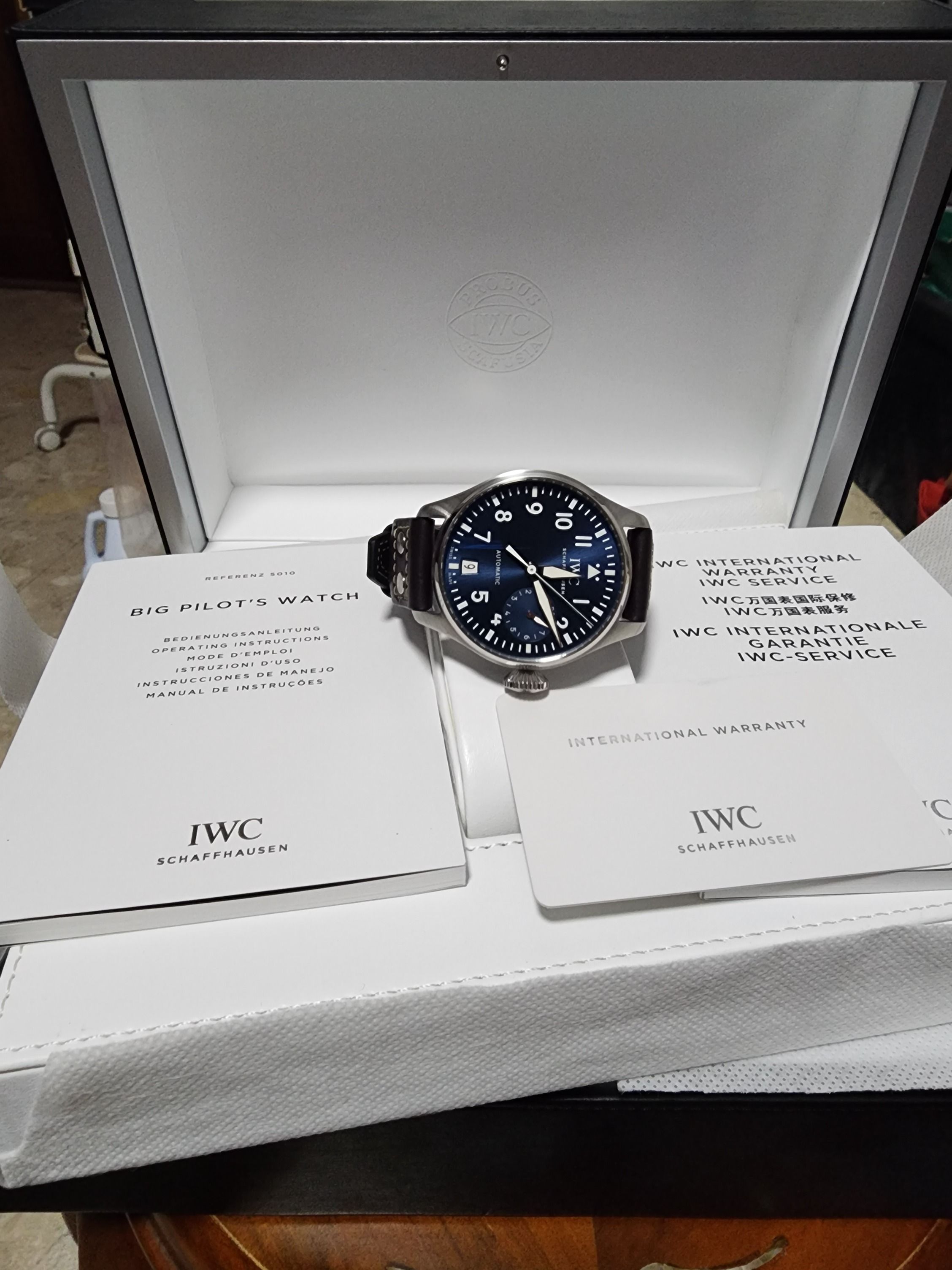 IWC Big Pilot “LE PETIT PRINCE” Edition 46mm IW501002, Luxury, Watches ...