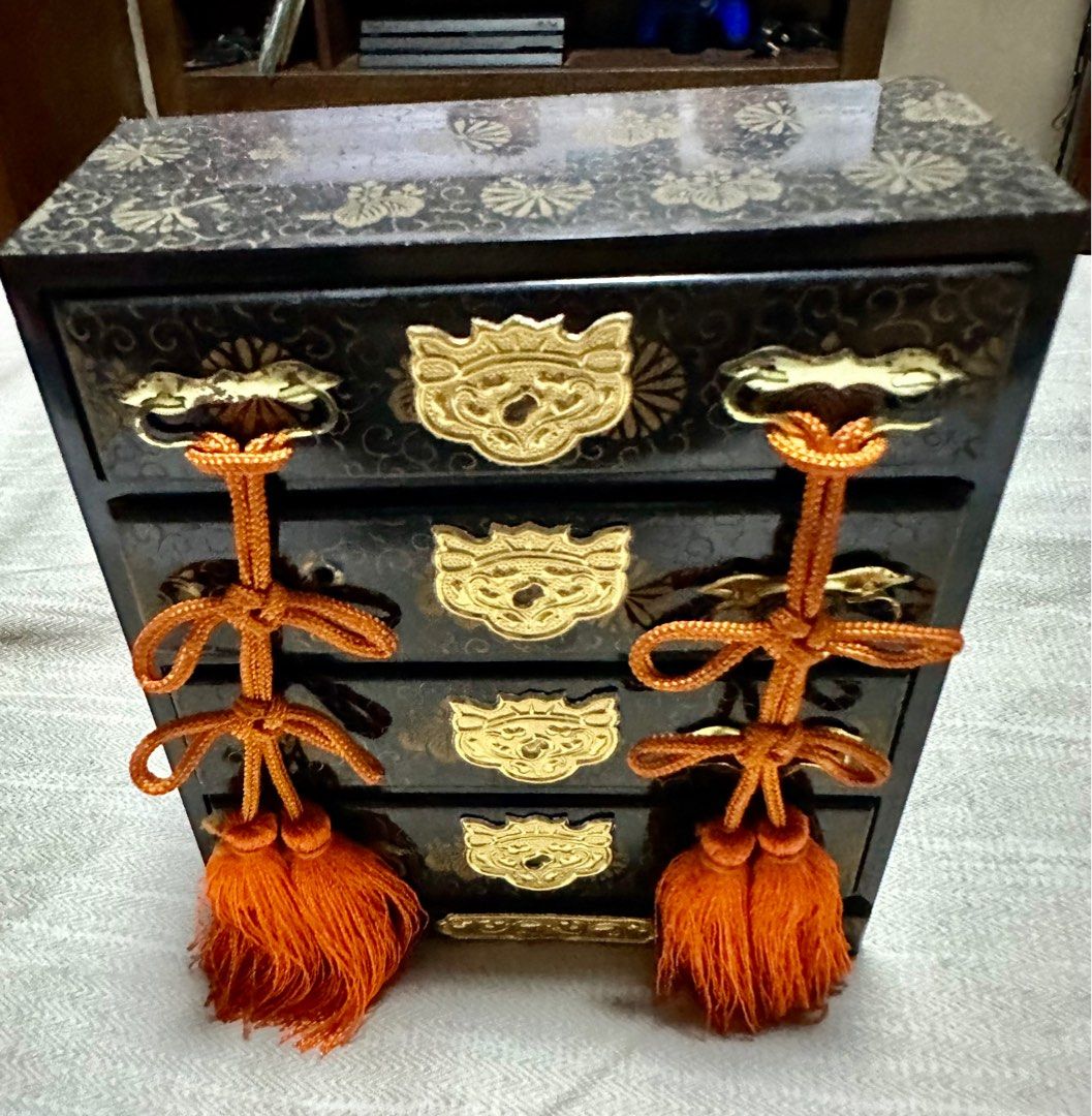Japanese Hina Matsuri Doll Miniature Chest Drawers on Carousell