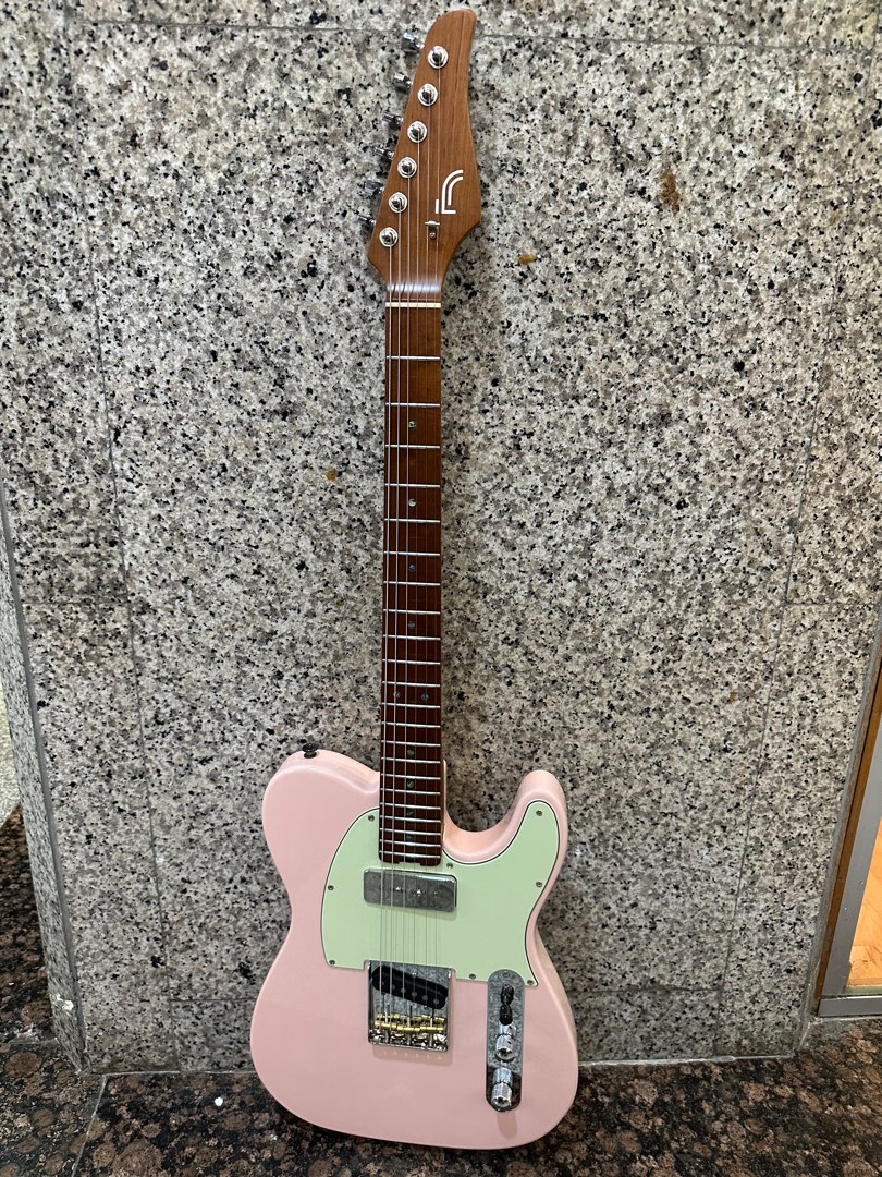 JETHRO JT Classic T Shell Pink Telecaster Guitar, Hobbies & Toys, Music ...