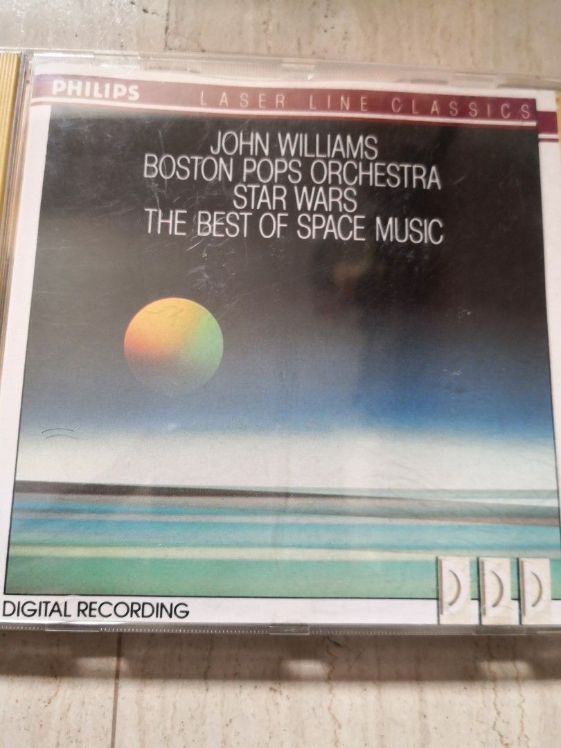 John Williams Star Wars The Best Of Space Music Original CD, Hobbies ...