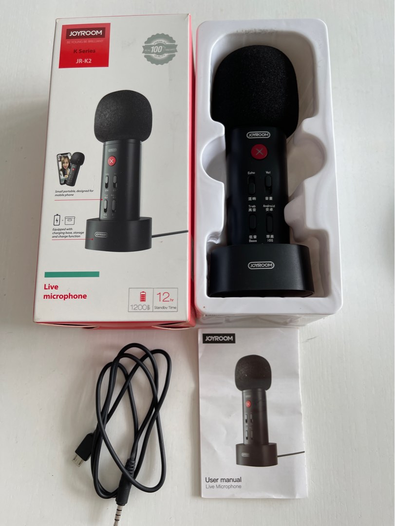 JOYROOM Microphone, Audio, Microphones on Carousell