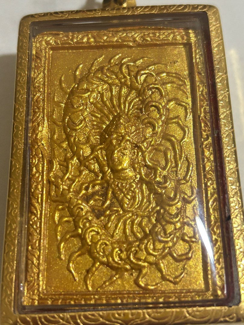 Jumbo golden centipede amulet, Hobbies & Toys, Memorabilia ...