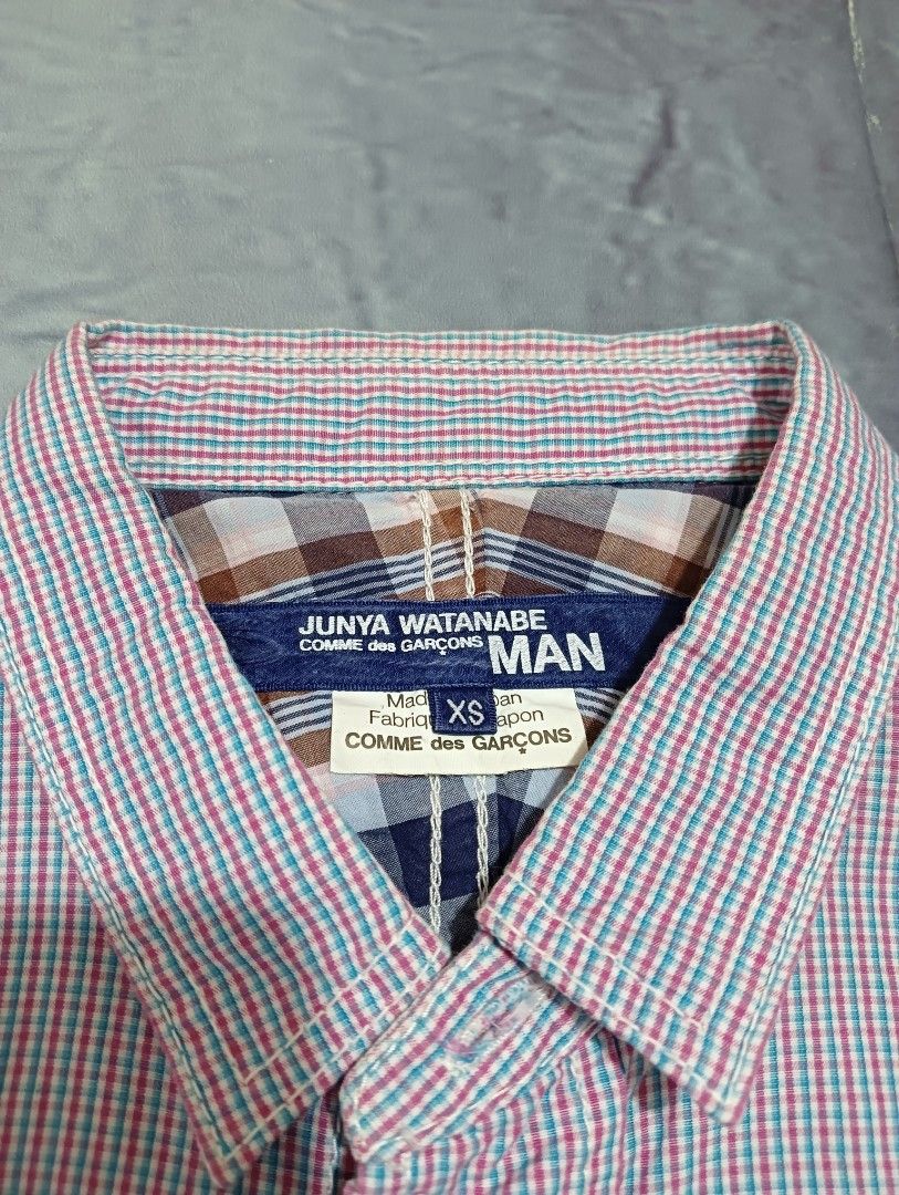 junya watanabe man x cdg buttondown l/s on Carousell