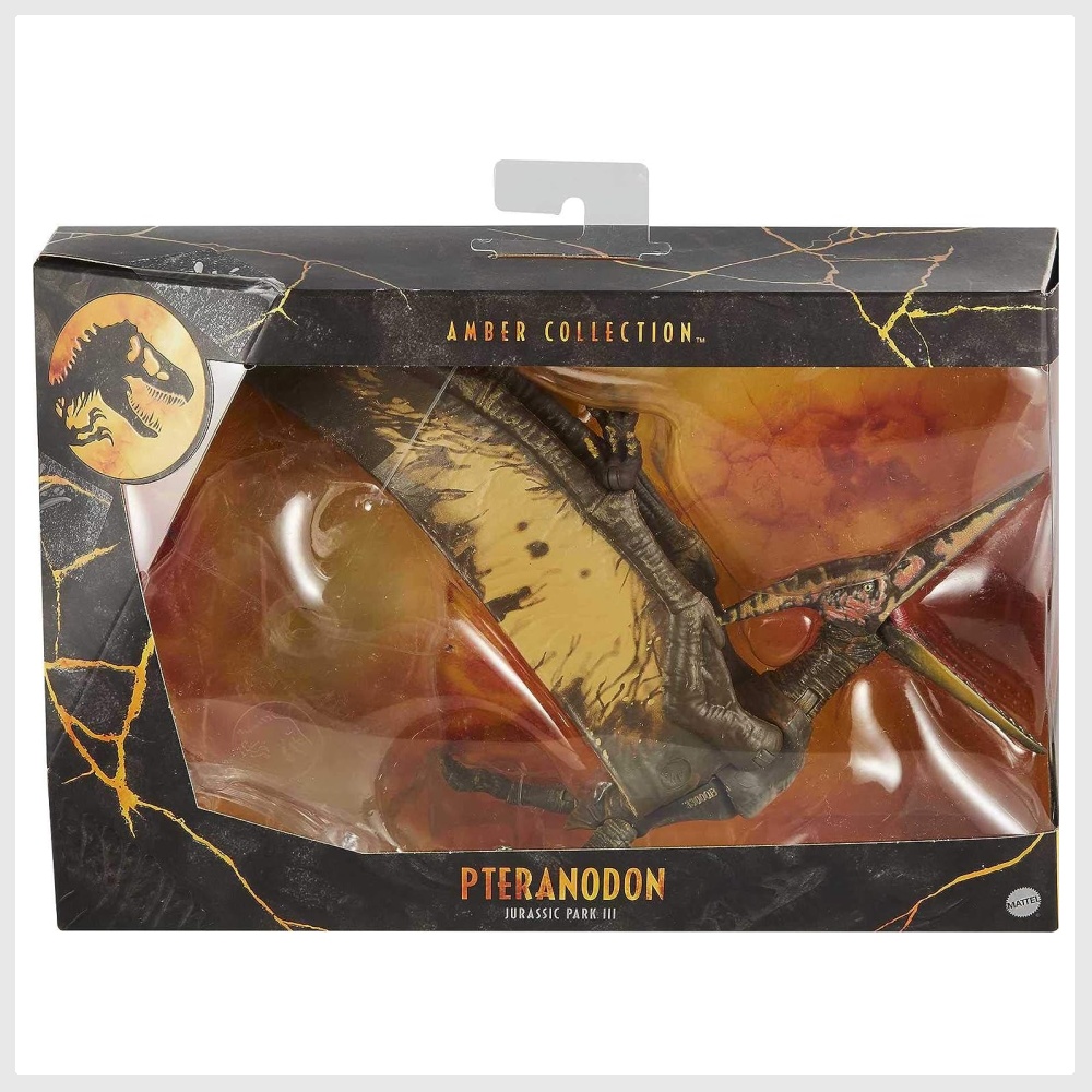 Jurassic World Amber Collection Pteranodon 6-in Dinosaur Action Figure ...