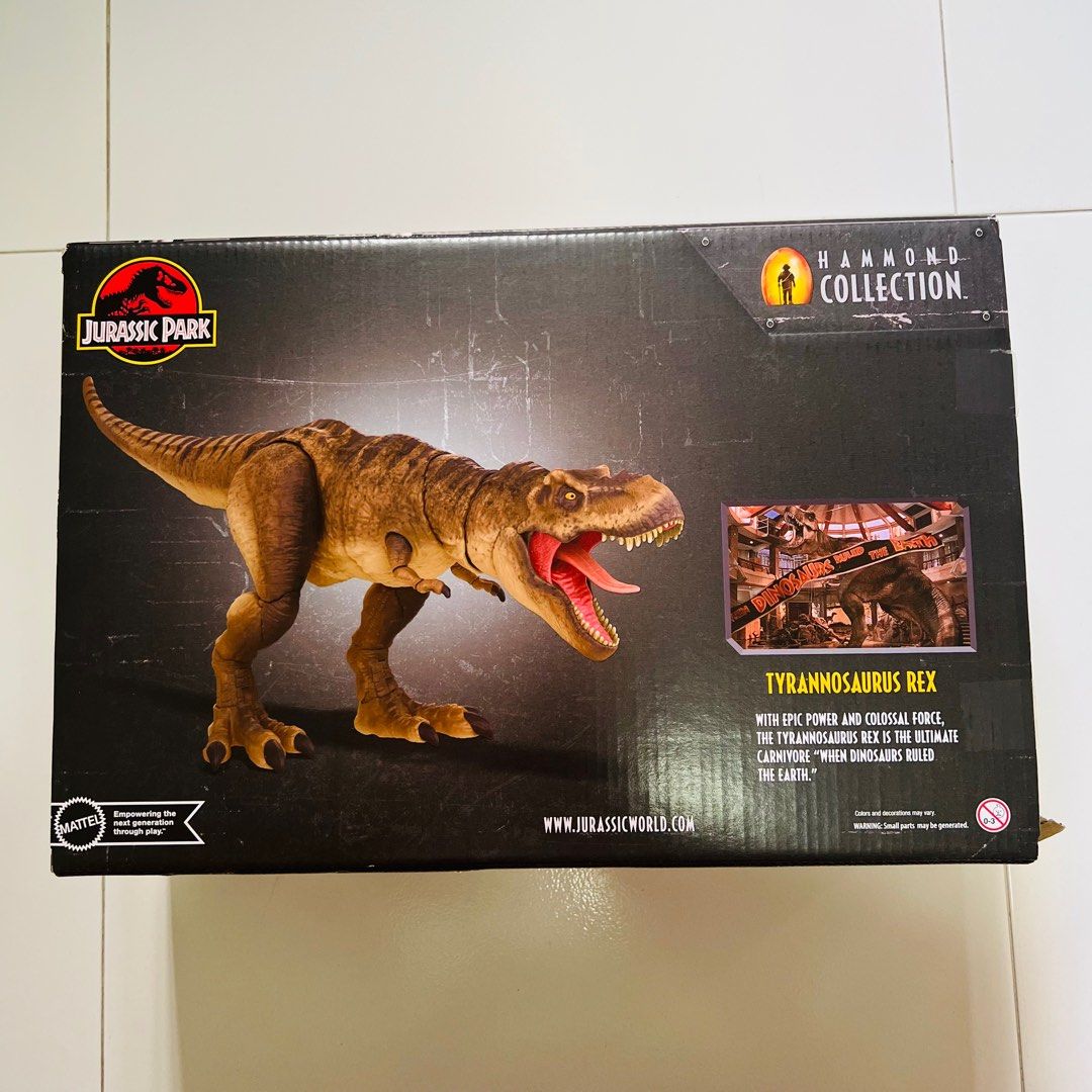 Jurassic World Hammond Collection Tyrannosaurus Rex T-Rex, Hobbies ...