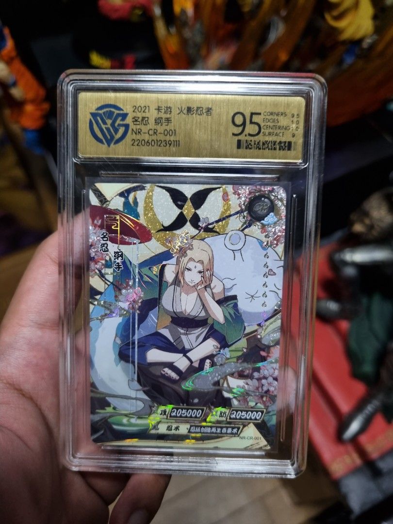 KAYOU Naruto CR 001 Graded Tsunade -tcg card game, Hobbies & Toys, Toys & Games on Carousell