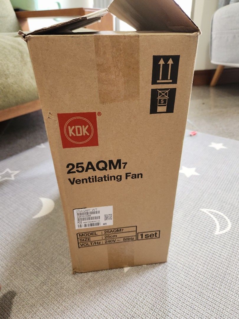 Kdk ventilating fam 25AQM, Furniture & Home Living, Lighting & Fans ...