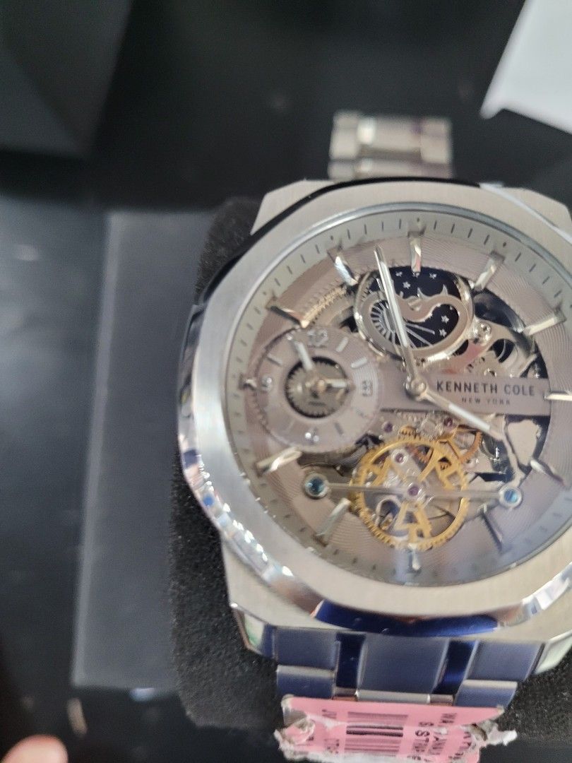 Kenneth cole automatic watch skeleton on Carousell