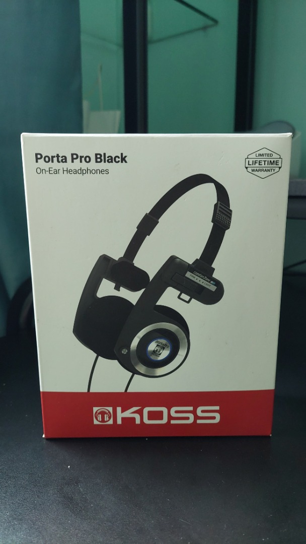 KOSS PORTA PRO Headphones [Never Used], Audio, Headphones & Headsets on ...