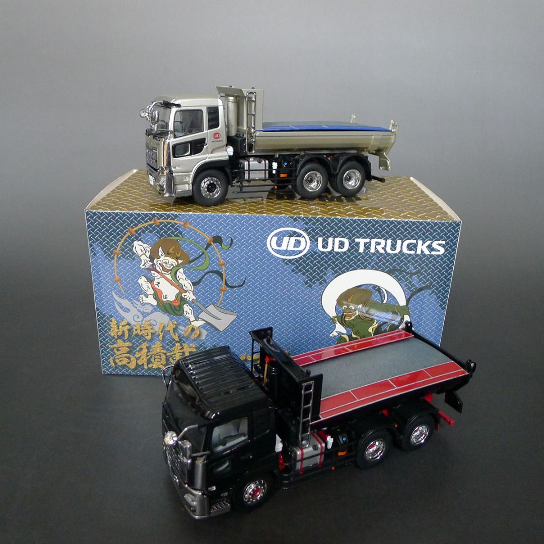 Kyosho 1/43 scale UD Trucks Quon Highly detailed Tipper Dump Truck ...