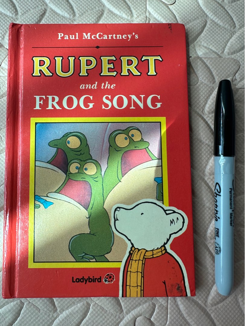 Ladybird Rupert and the Frog Song, Hobbies & Toys, Books & Magazines ...