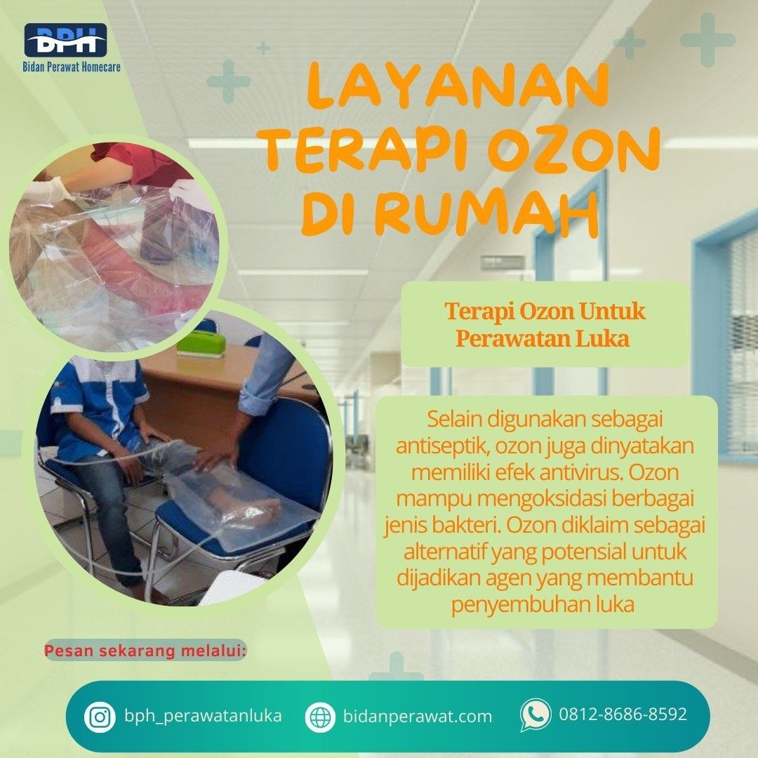 Layanan perawatan luka (terapy ozon), Kesehatan & Kecantikan, Kulit ...