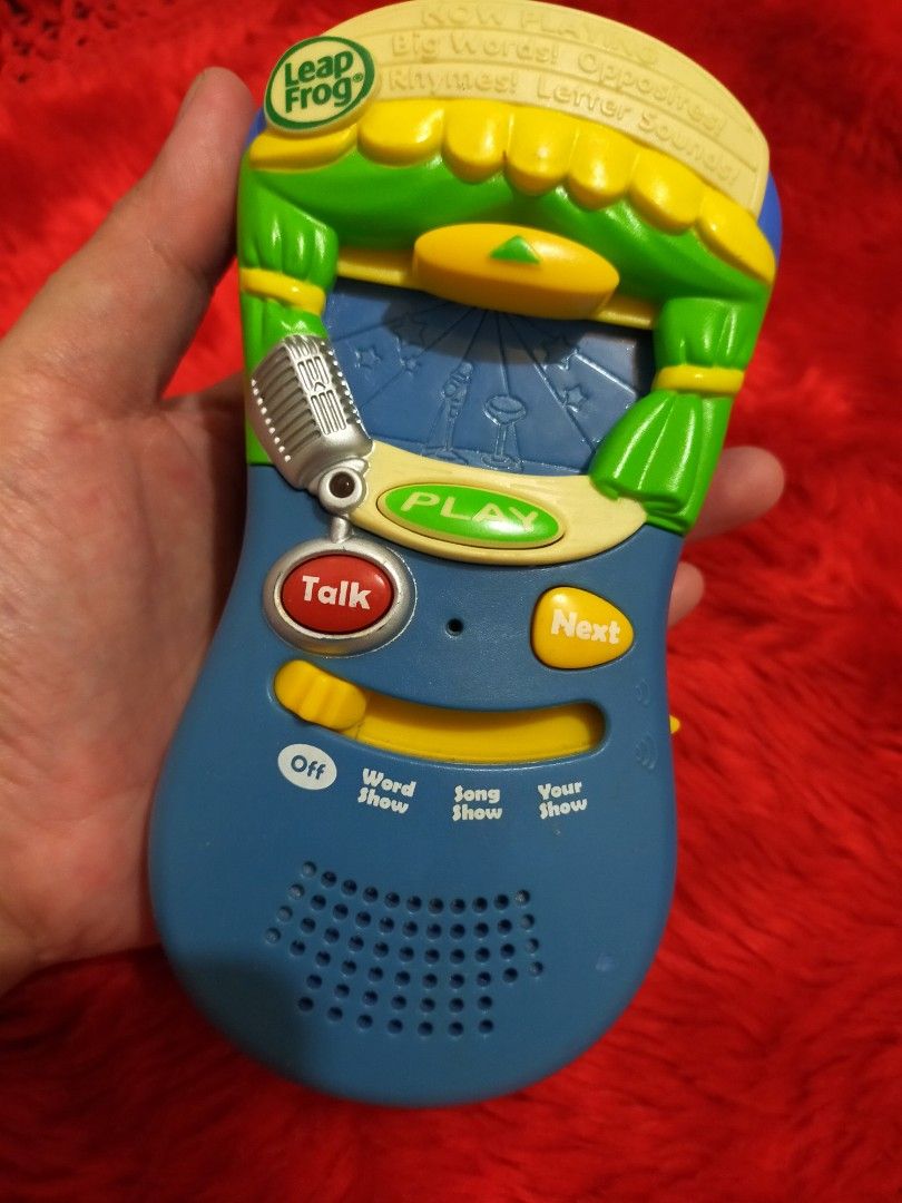 Leapfrog fridge talk magnetic wordplay recorder, Hobbies & Toys, Toys ...