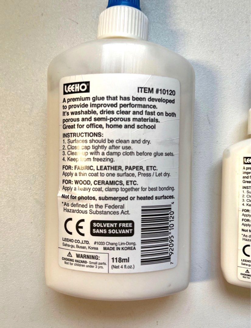 Leeho White Glue (new & used), Hobbies & Toys, Stationery & Craft ...