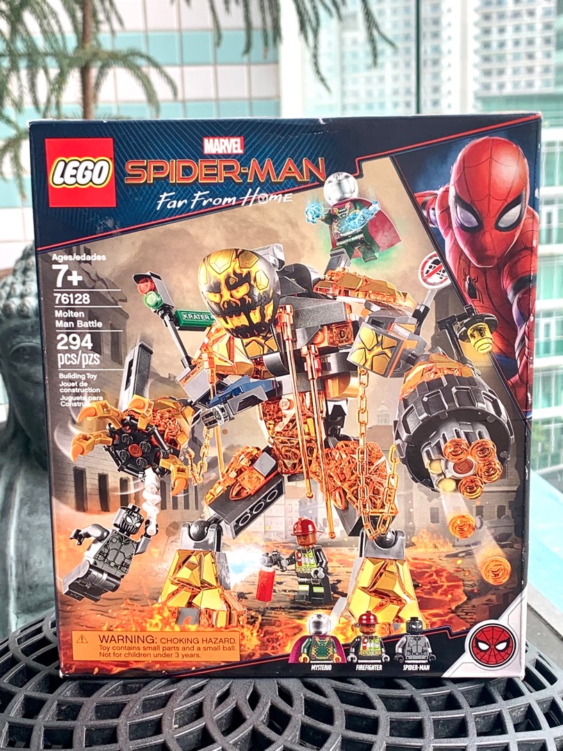 LEGO 76128 RARE 2019 MOLTEN MAN BATTLE - MAKATI - DETAILS IN ...