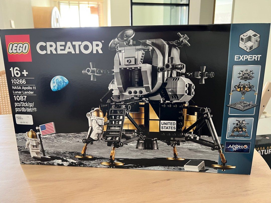 Lego NASA Apollo 11 Lunar Lander 10266, Hobbies & Toys, Toys & Games on ...
