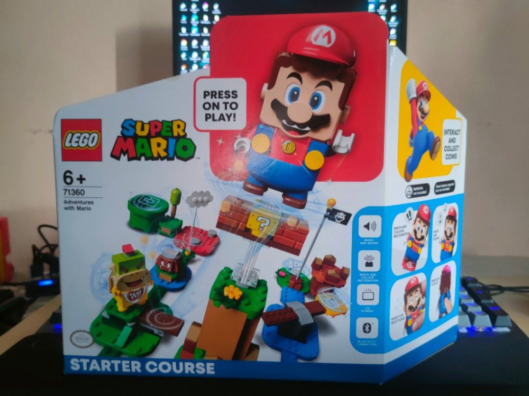 Lego Super Mario starter course, Hobbies & Toys, Toys & Games on Carousell