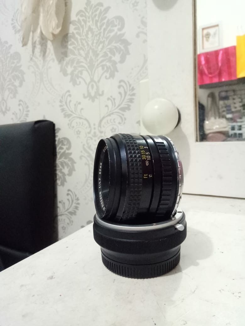 Lensa analog ricoh rikenon 50mm, Fotografi di Carousell