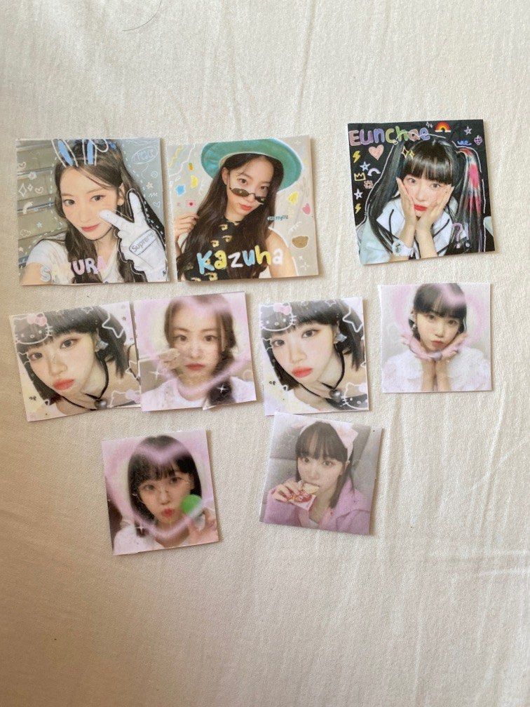 Lesserafim mail sticker, Hobbies & Toys, Memorabilia & Collectibles, K ...