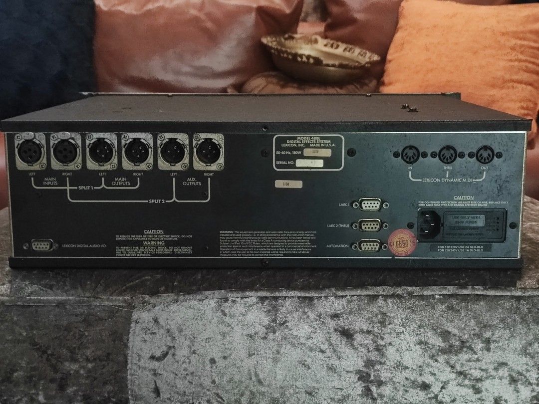 Lexicon 480L Digital Effects System, Hobbies & Toys, Music & Media ...