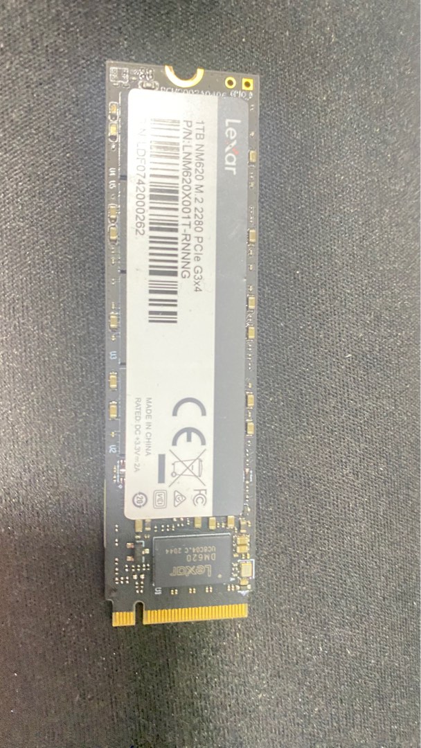 Lexus NM620 NVME M.2 SSD, Computers & Tech, Parts & Accessories, Hard ...