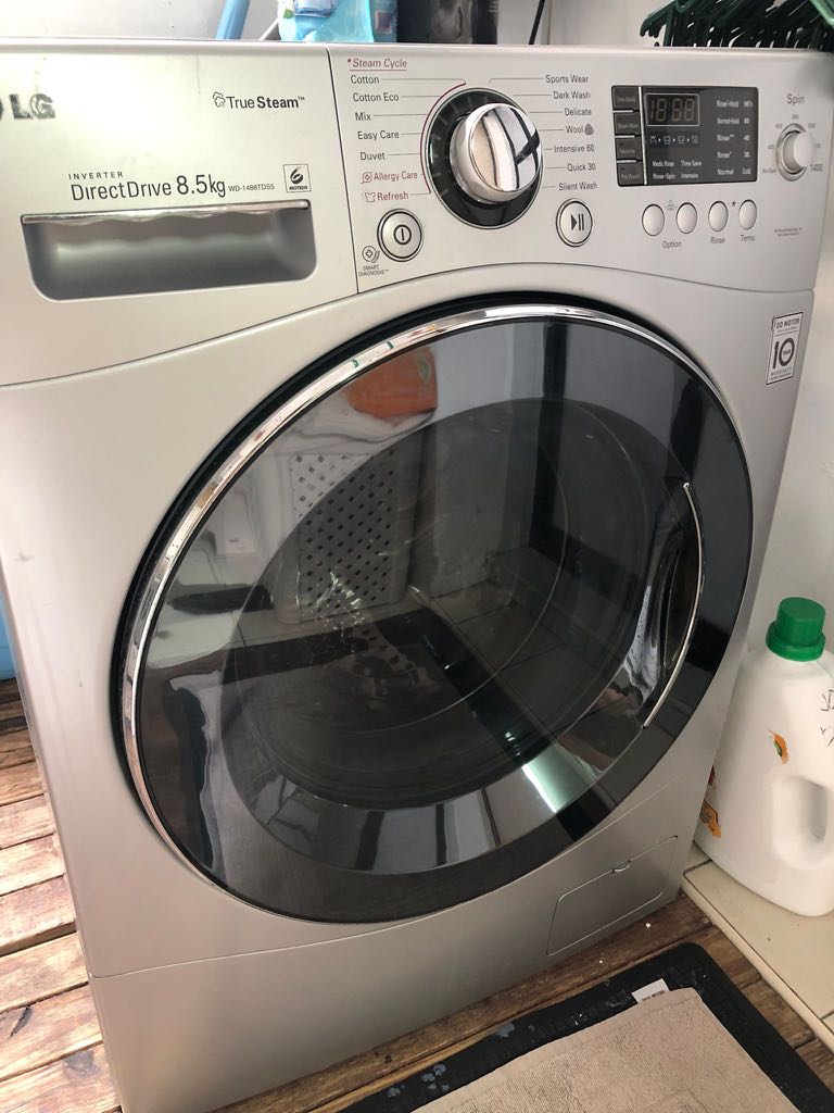 LG 8.5kg Inverter Washing Machine, TV & Home Appliances, Washing ...