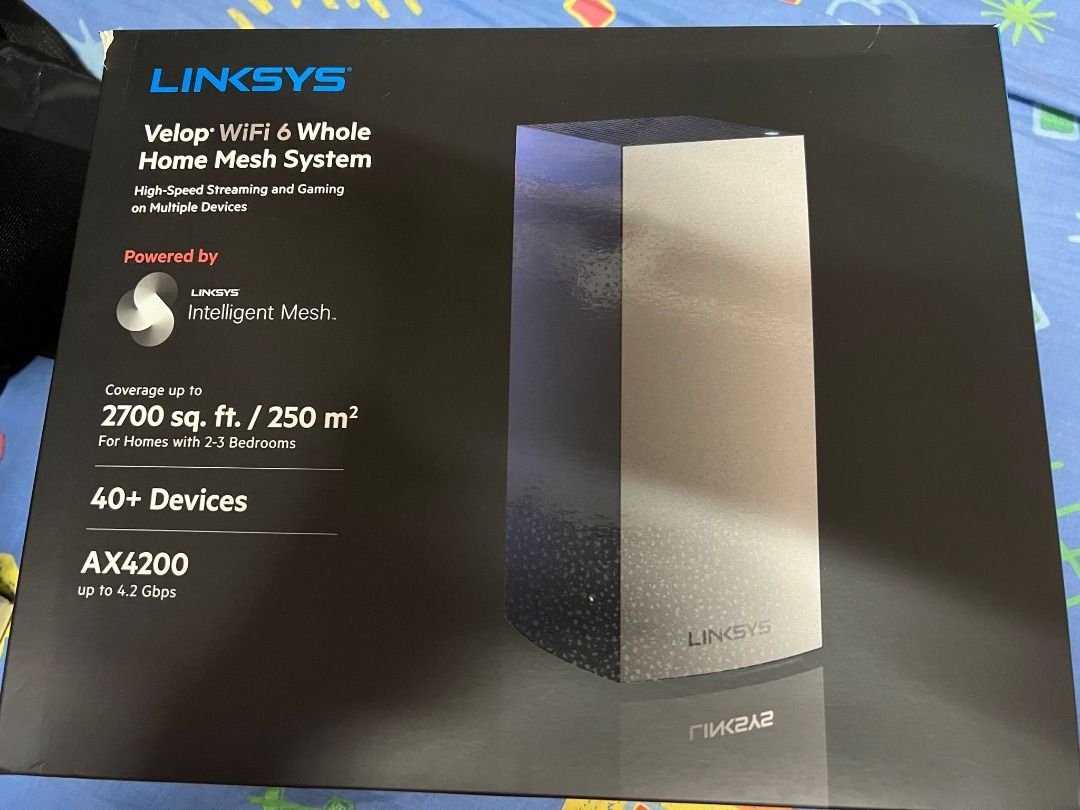 Linksys Velop MX4200 AX4200 三頻 Mesh WiFi 6 路由器 行貨 有單有保, 電腦＆科技, 電腦周邊及配件 ...